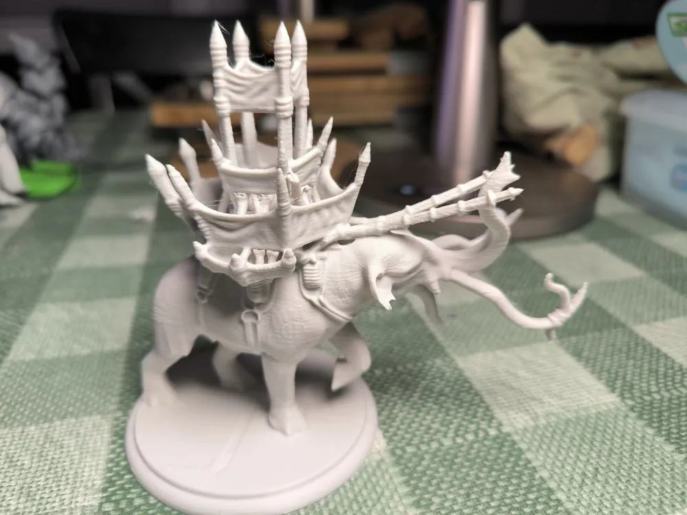 MÛMAK (Lord of The Rings - LOTR) elephant - Free 3D Print Model ...