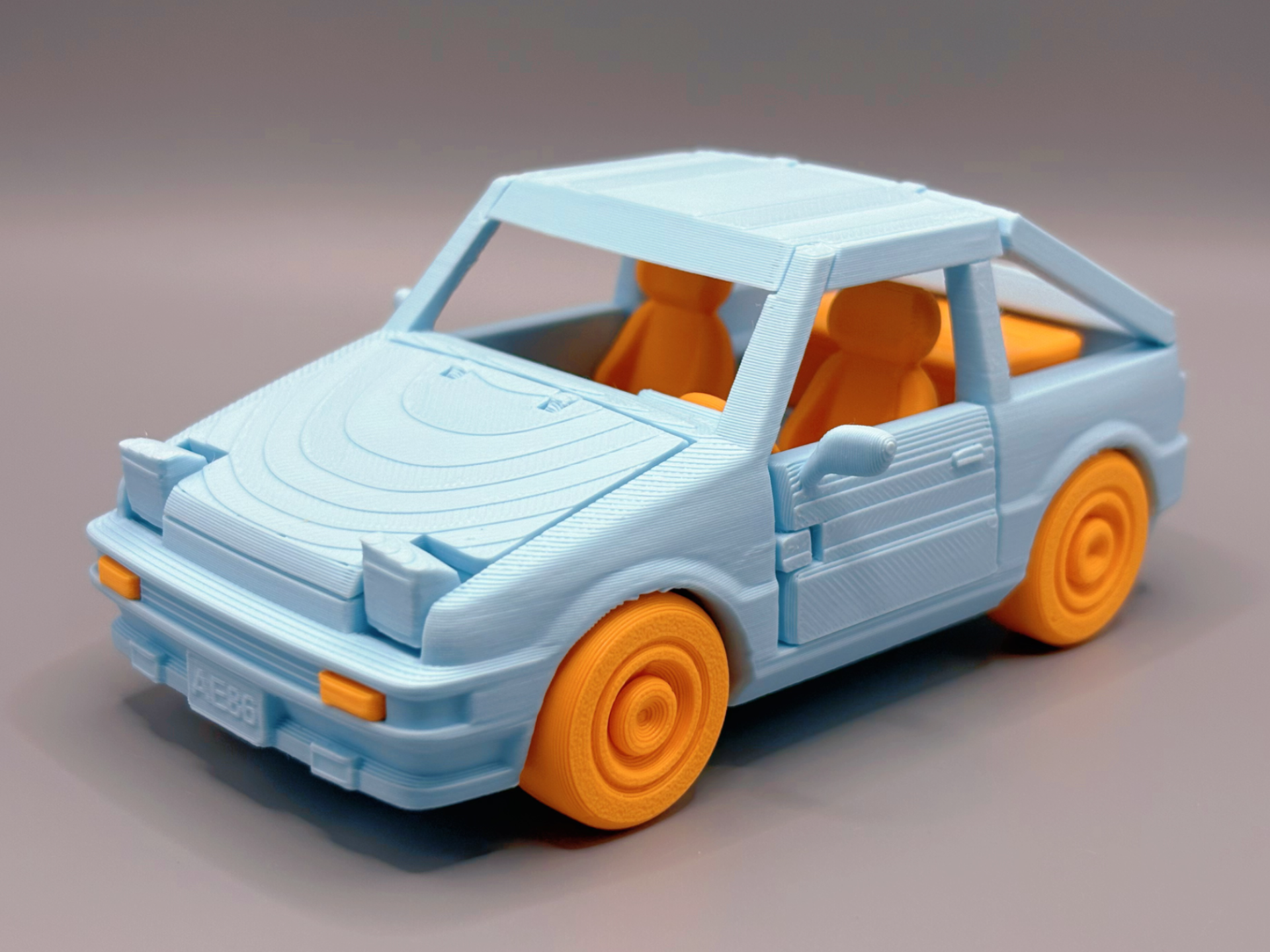 Fun Assembly Race Car AE86 by SOFUN_ART MakerWorld: Download Free 3D Models