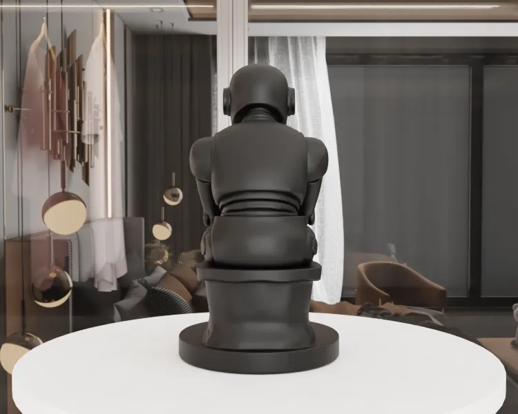 Thinking Astronaut by Marjers MakerWorld: Download Free 3D Models