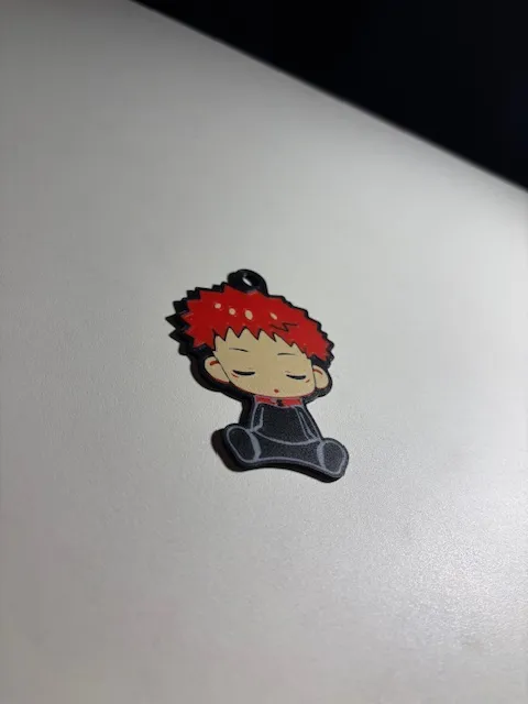 Jujutsu Kaisen JJK Itadori Yuji Chibi Keychain - Free 3D Print Model ...