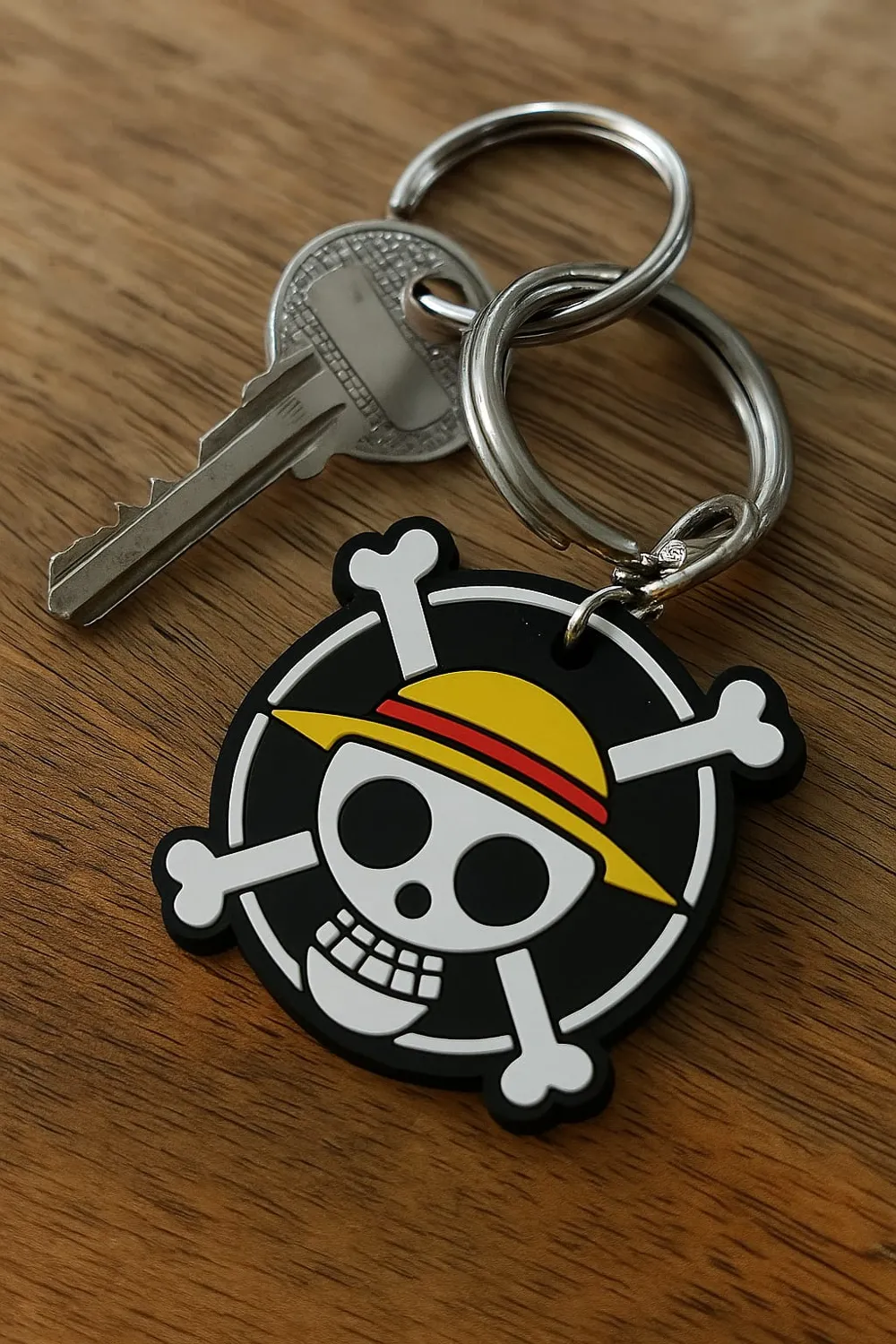One piece keychain (Luffy) - Free 3D Print Model - MakerWorld