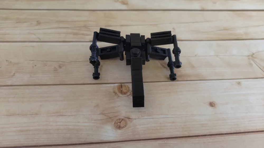 Star Wars Brick Poe X-wing TRUXWING-2 by Antonín Ušelík MakerWorld ...