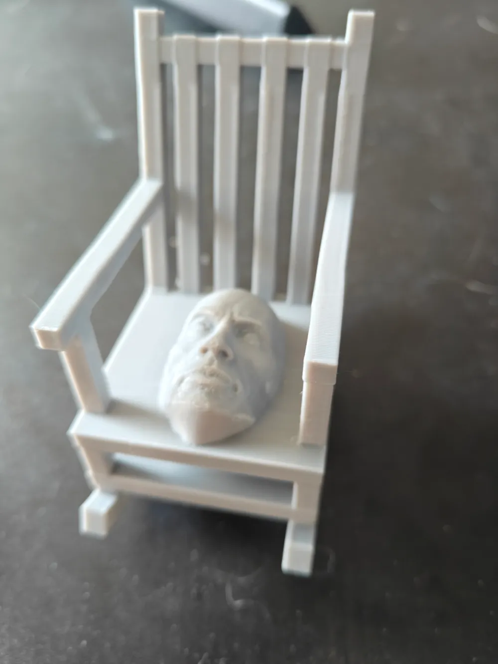 Dwayne "The Rock(ing chair)" Johnson - Free 3D Print Model - MakerWorld