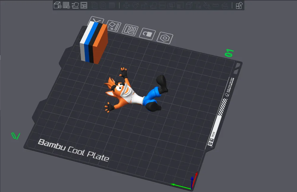 Articulated Crash Bandicoot Fox Character Flexible by PinkyWings ...