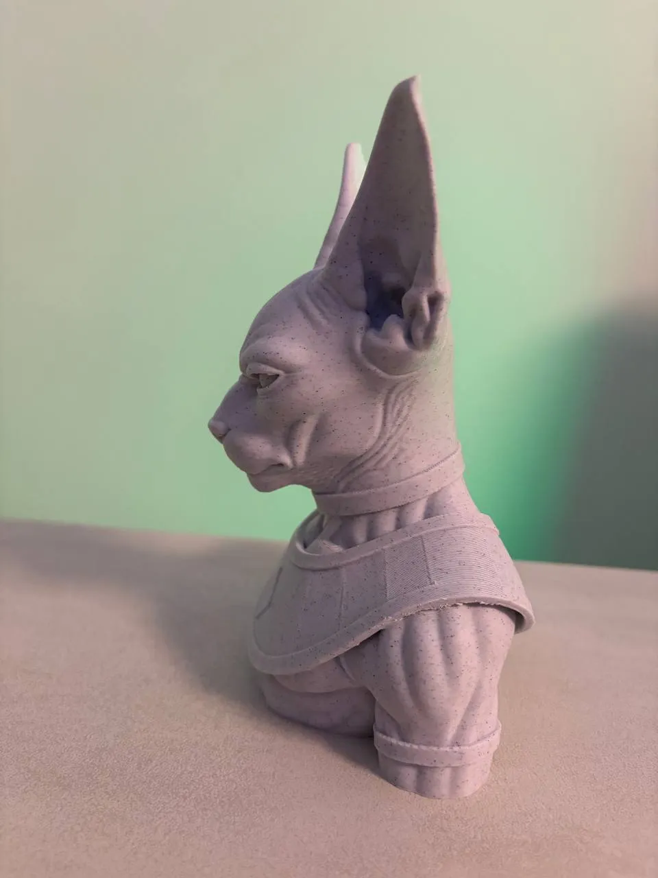 Beerus – Dragon Ball Fan Art 3D Bust by 3D Print Fusion Lab MakerWorld ...