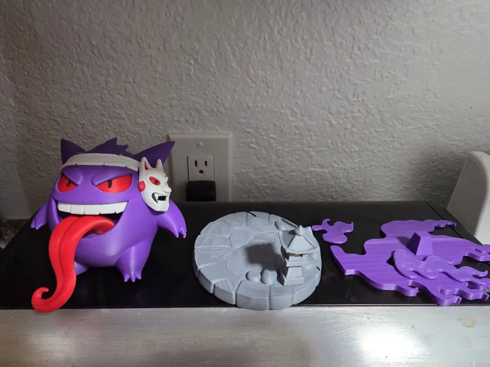 Gengar by 3dbick MakerWorld: Download Free 3D Models