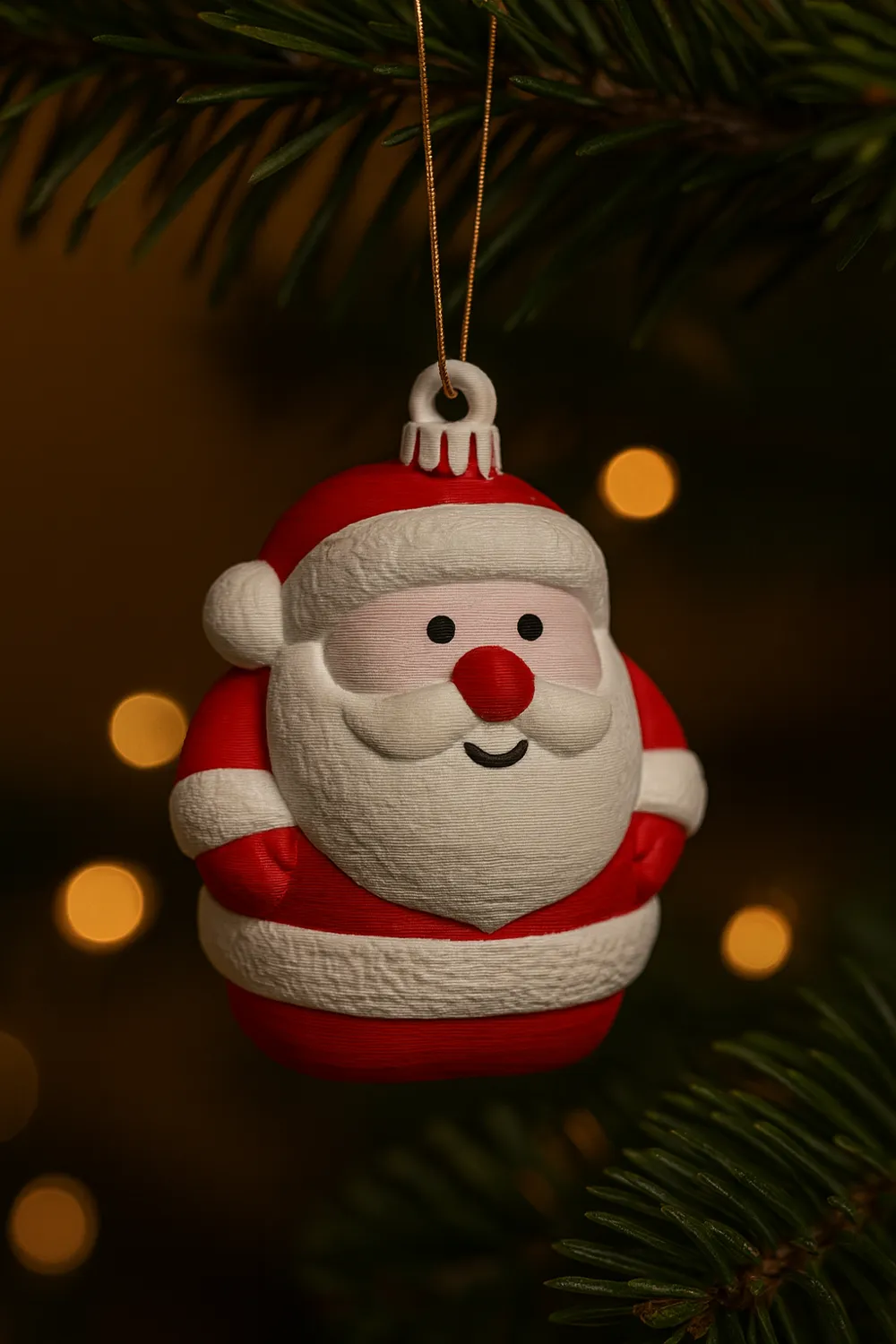 Enfeite de árvore de Natal Papai Noel por faffi MakerWorld: Baixe ...