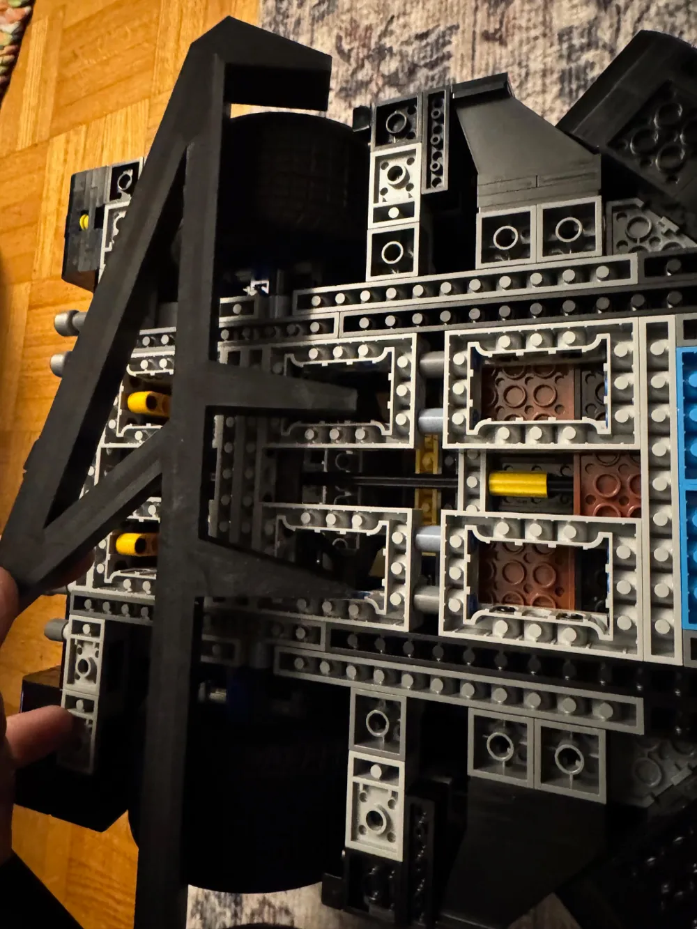 Brick 1989 Batmobile - Angled display & wall mount by Spun_H MakerWorld ...