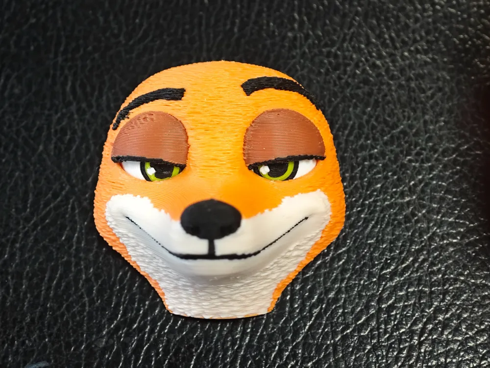 Zootopia Nick Wilde Articulated Figure - Free 3D Print Model - MakerWorld