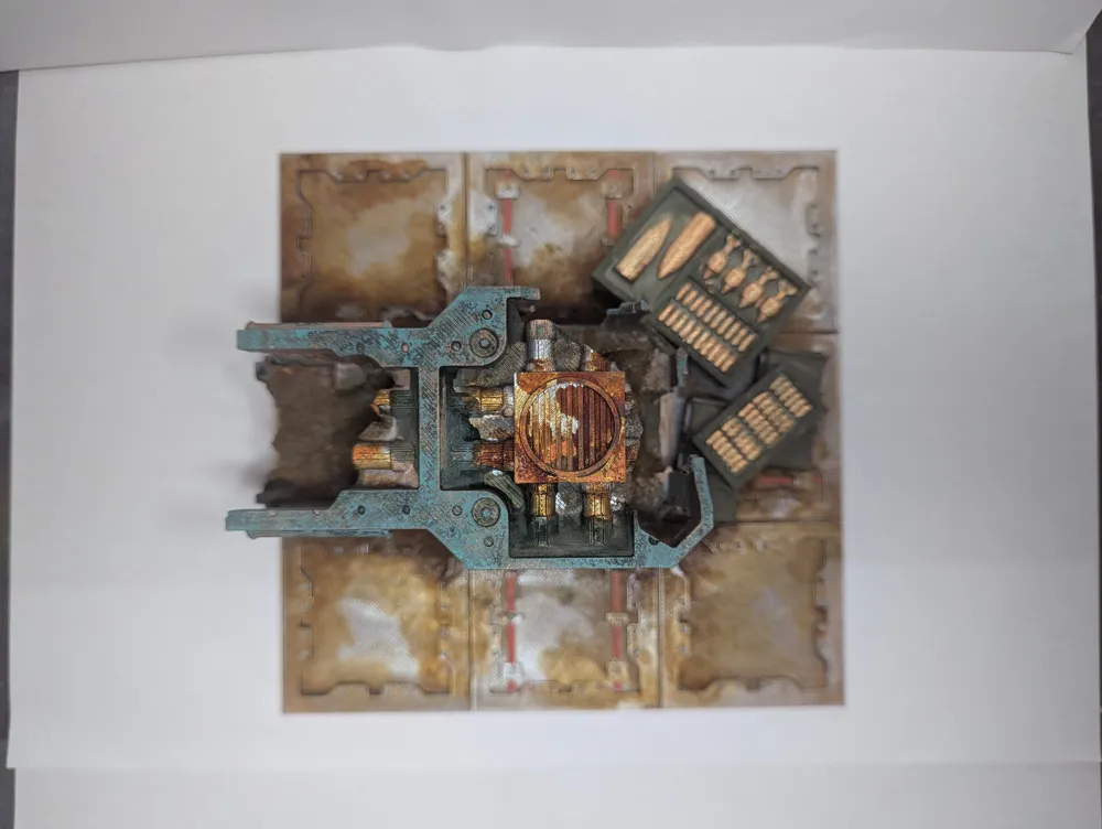 Destroyed Hive City Prefab - Free 3D Print Model - MakerWorld