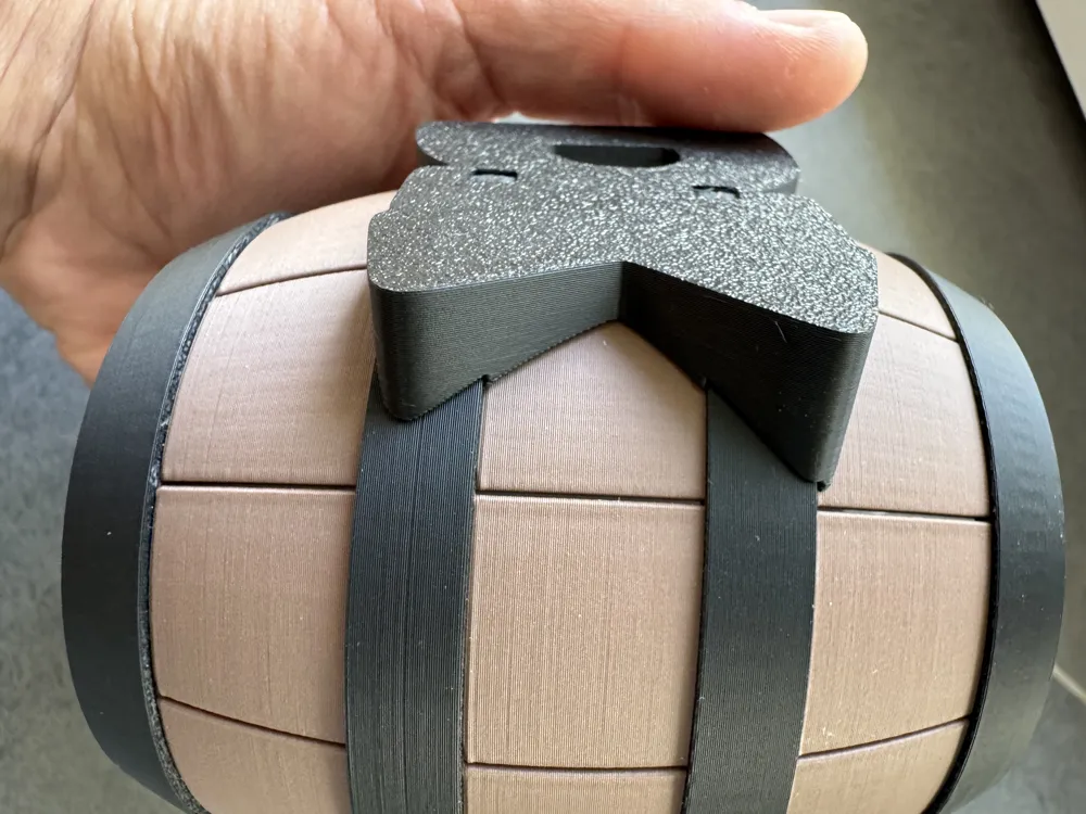 Donkey Kong Barrel Pencil Holder (NO AMS) - Free 3D Print Model ...