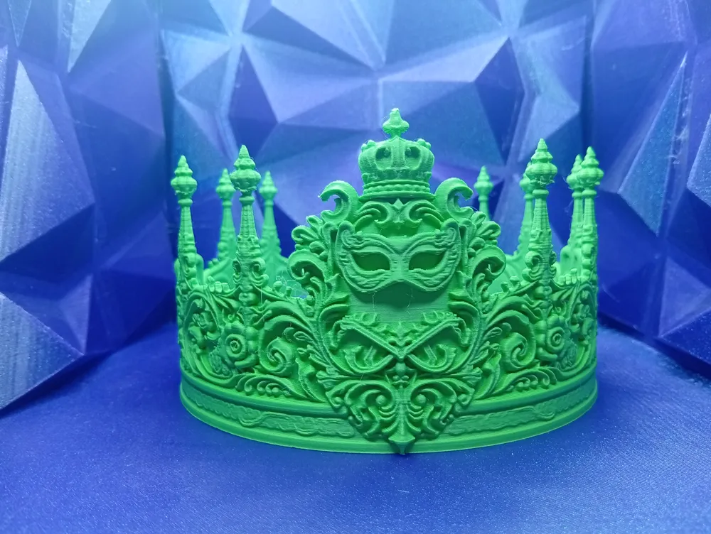 Masquerade Sovereign Crown Relic - Free 3D Print Model - MakerWorld