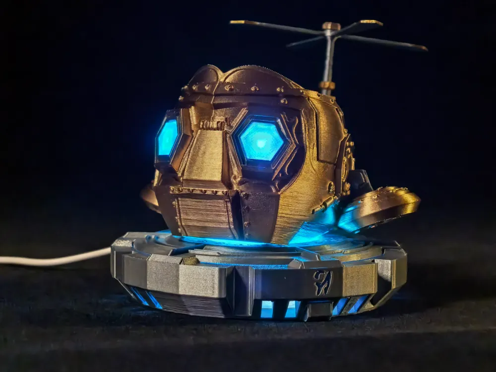 Mimiron's Head (Maglev) , Mecha Helicopter - WOW by sarwtinMakerWorld ...