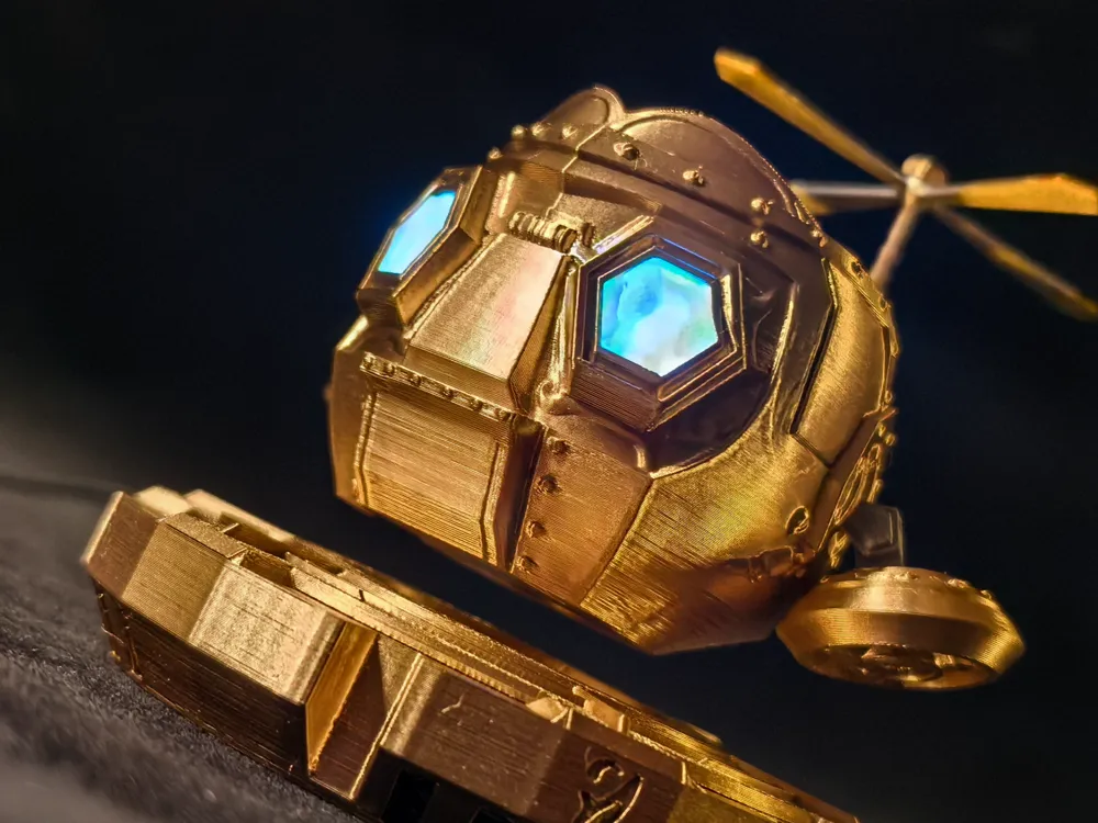 Mimiron's Head (Maglev) , Mecha Helicopter - WOW by sarwtinMakerWorld ...