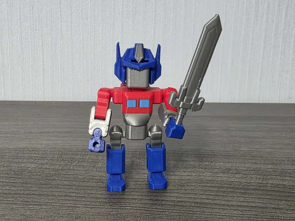 Origin-Zero Optimus Prime Mecha Remixed by HeiHei MakerWorld: Download ...