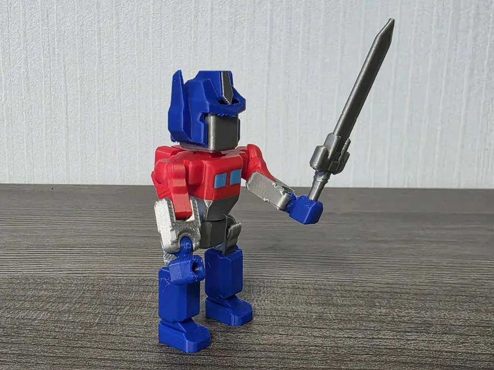 Origin-Zero Optimus Prime Mecha Remixed by HeiHei MakerWorld: Download ...