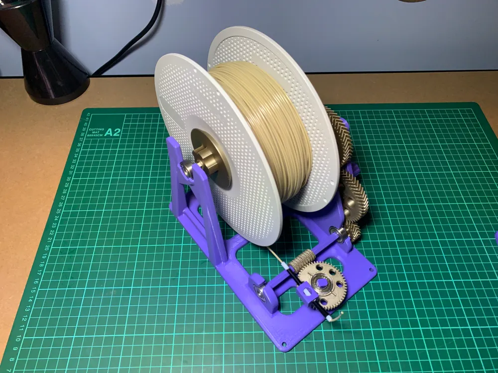 Respooler Winder (with a difference) by Wiseone - MakerWorld