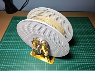 Respooler Winder V2.0 (with a difference) - Free 3D Print Model ...