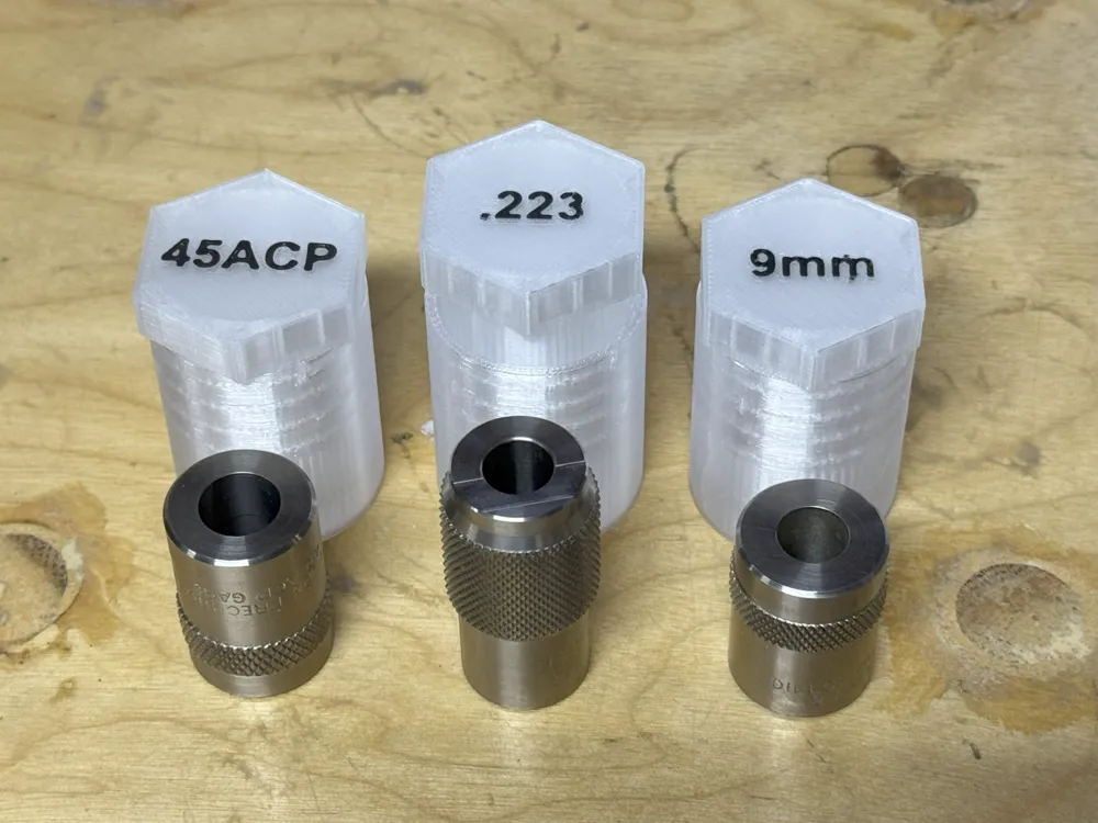 Case Gauge / Check Gage Container Holder by Match_King - MakerWorld