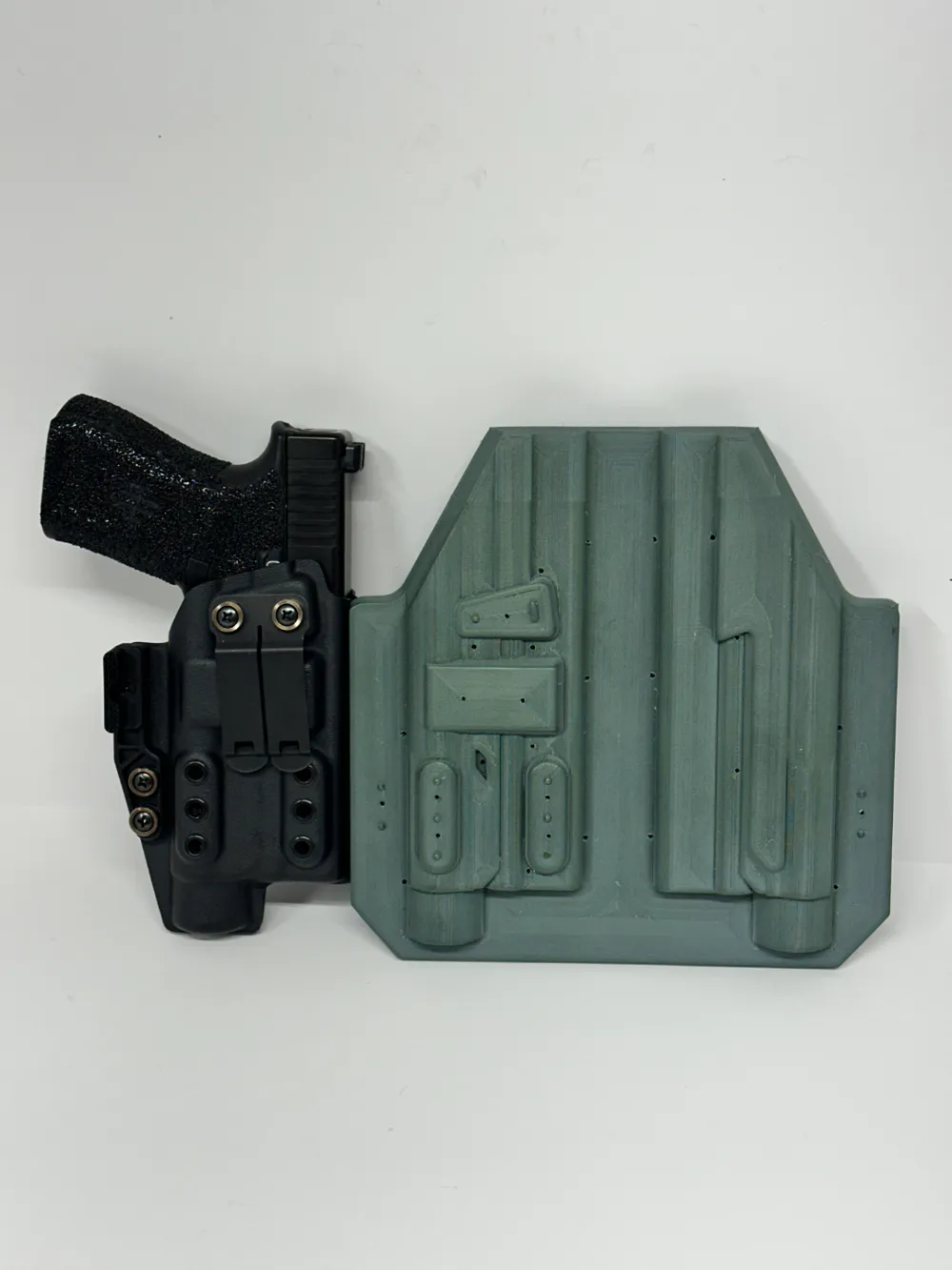 Glock 19 IWB Holster, Split Mold, Right and Left Hand Compatible - Free ...