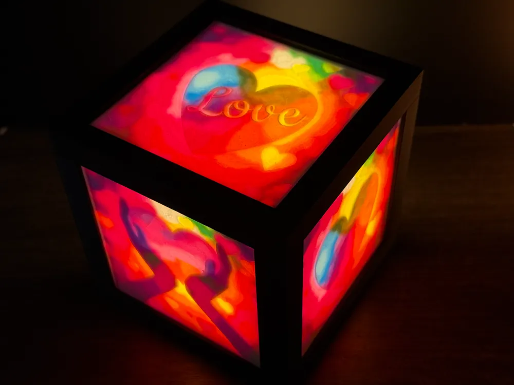 Modular Lantern - Colour Valentine Lithophanes by Trusted Developments ...