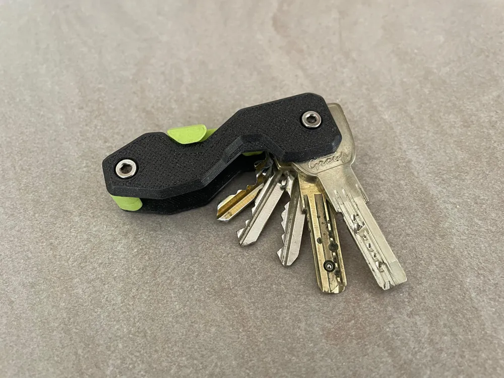 Rugged Keys Organizer M4 - Free 3D Print Model - MakerWorld