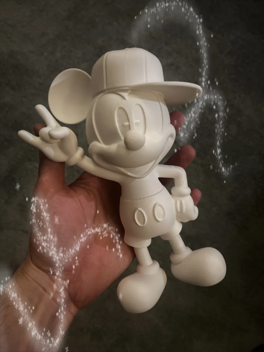 Mickey Mouse Urban Pop Art - 200 mm - Free 3D Print Model - MakerWorld