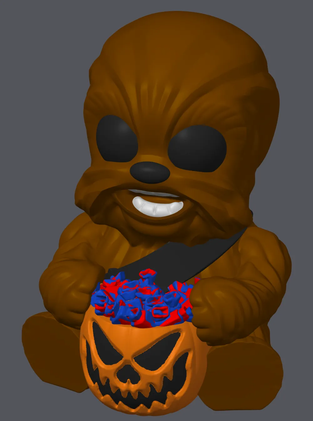 Baby Chewbacca Baby Wookie Halloween by All Things STL MakerWorld ...