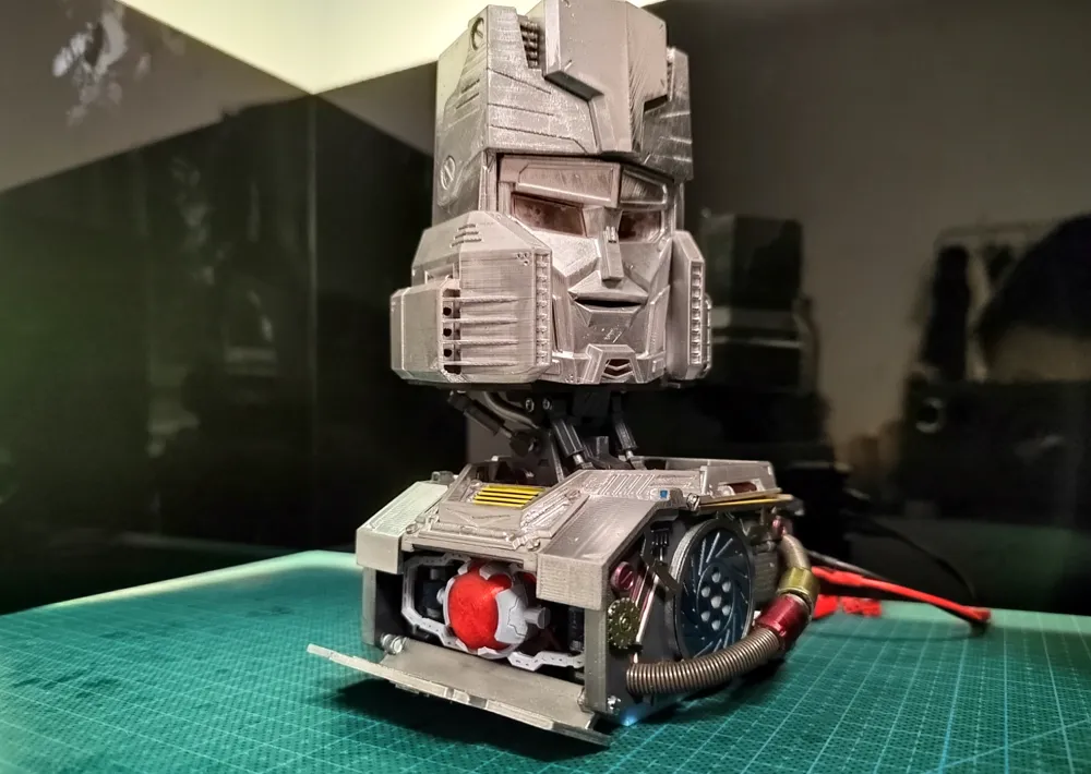 Megatron Bust by forgetid MakerWorld: Download Free 3D Models