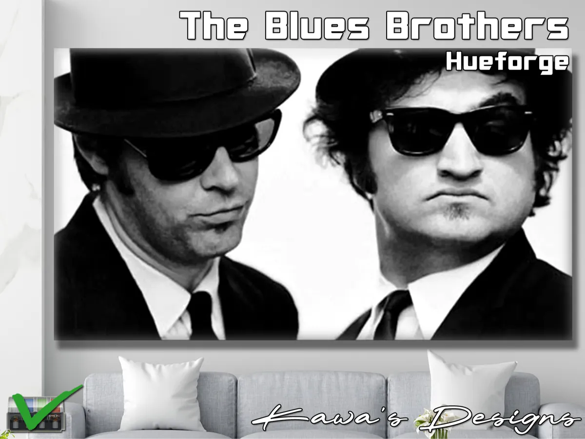 The Blues Brothers Hueforge – Kostenloses 3D-Druckmodell – MakerWorld