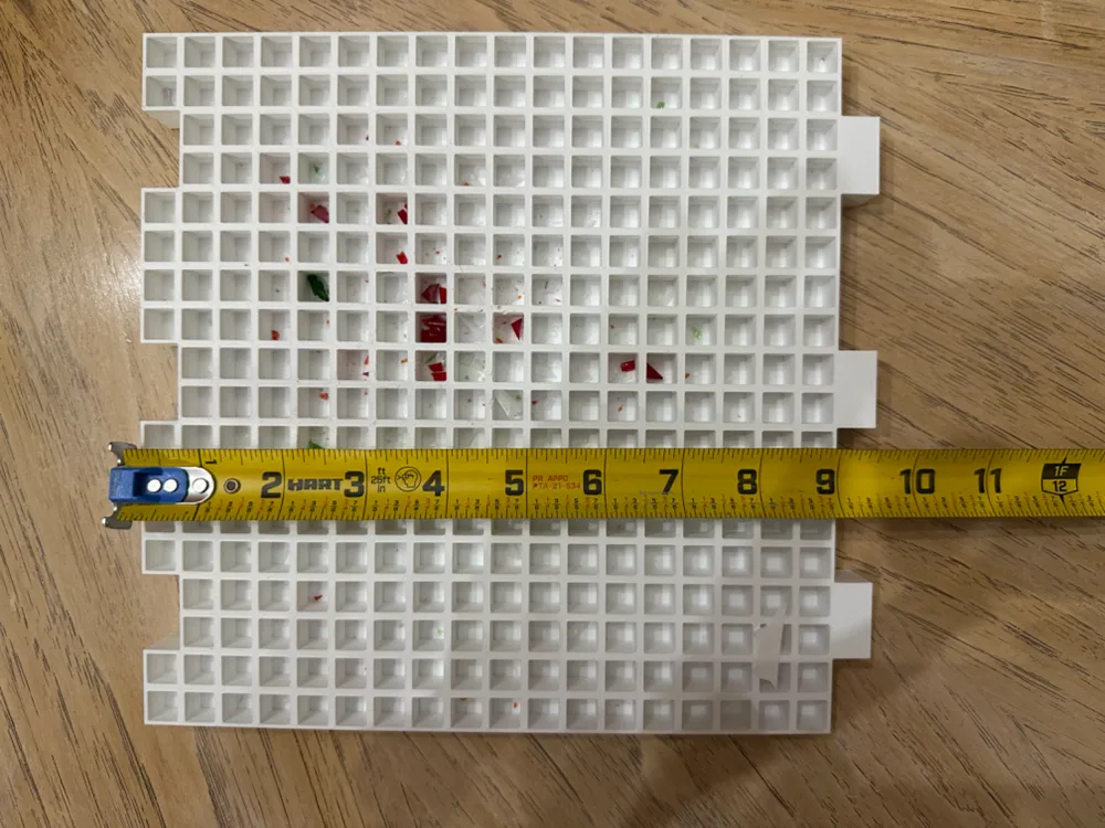 Stained Glass Cutting Grid by StoneyXC - MakerWorld