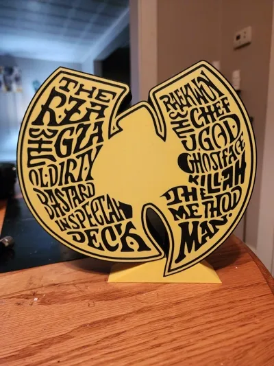 wu tang light box by cruse2382 - MakerWorld