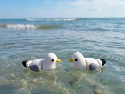 mini flexi seagull - Free 3D Print Model - MakerWorld