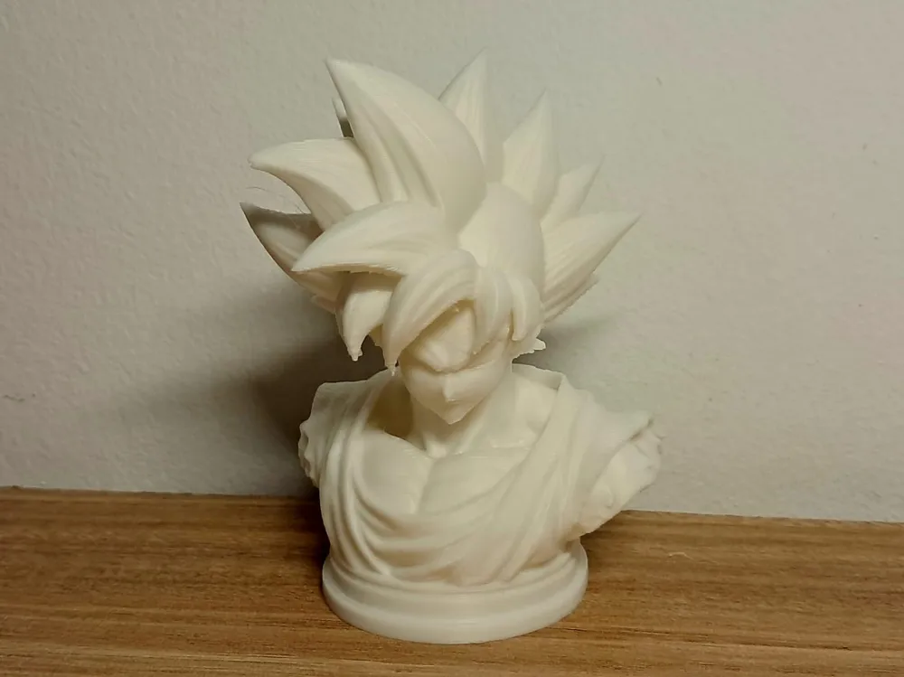 Goku Bust Figure Dragon Ball - Free 3D Print Model - MakerWorld