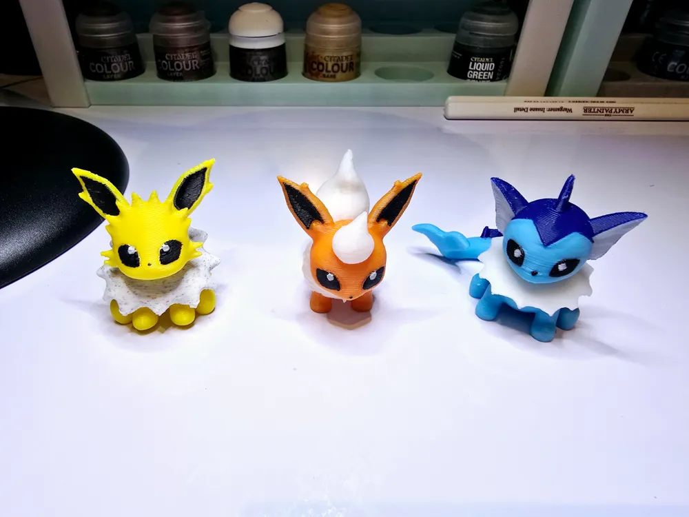 Chibi Pokemon Collection - Free 3D Print Model - MakerWorld