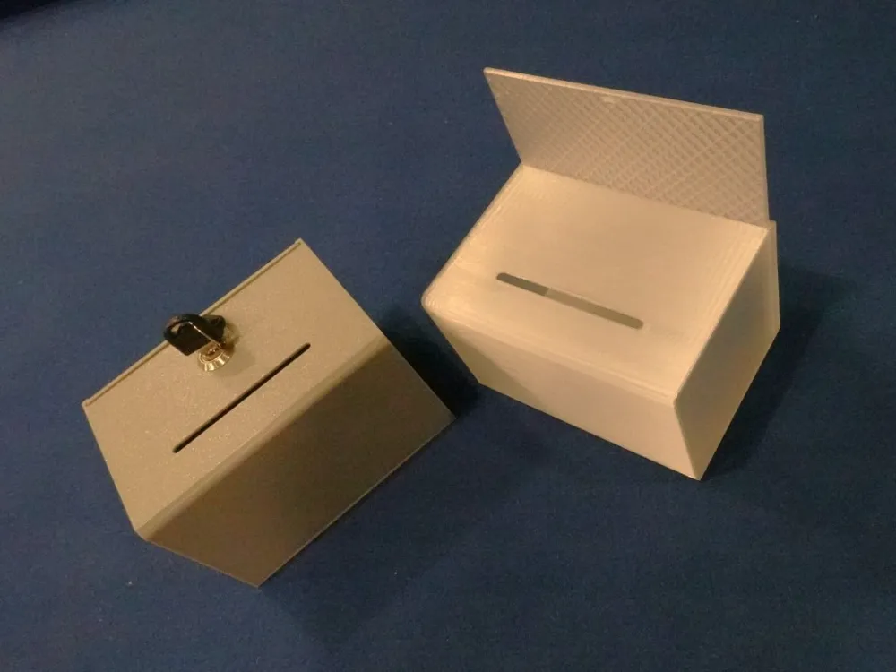Multipurpose Box For Tips Suggestions Votes NoLock - Free 3D Print ...
