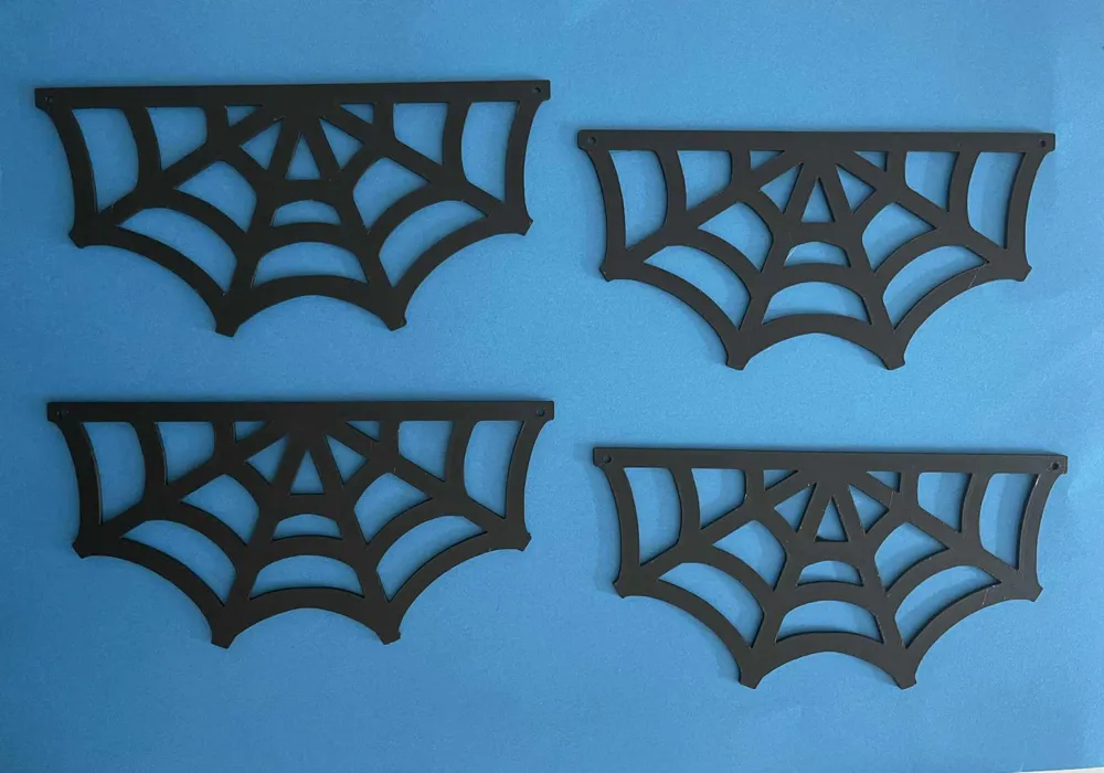 Spider Web Banner by Studio Blue Craft House MakerWorld: Download Free ...