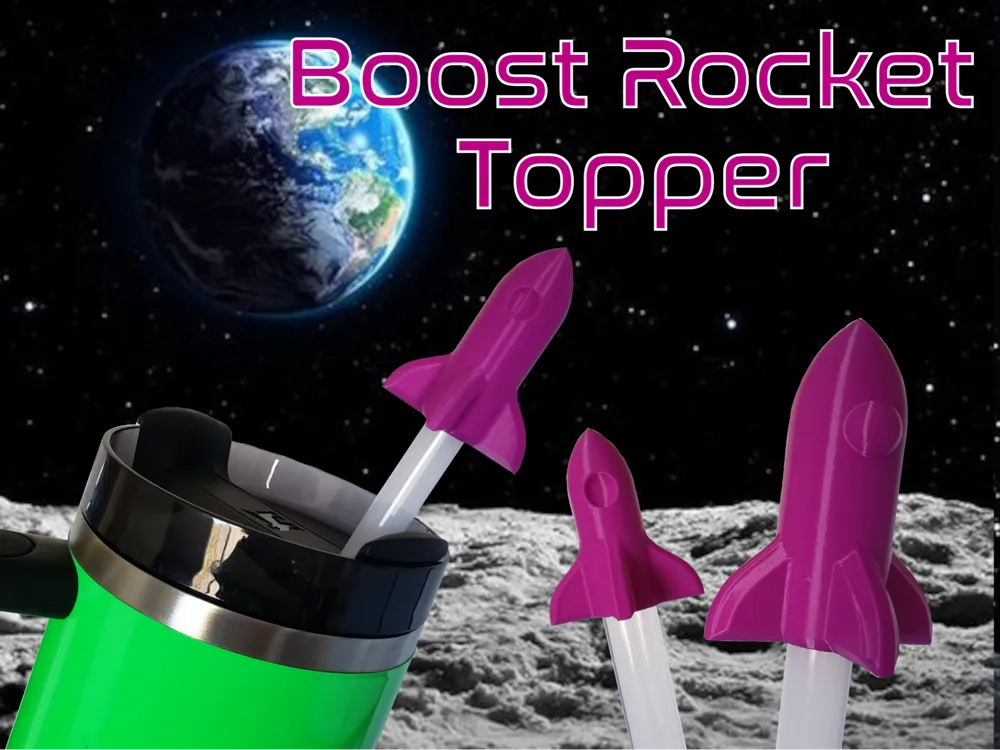 Boost Rocket Topper by RynosaurusRex - MakerWorld