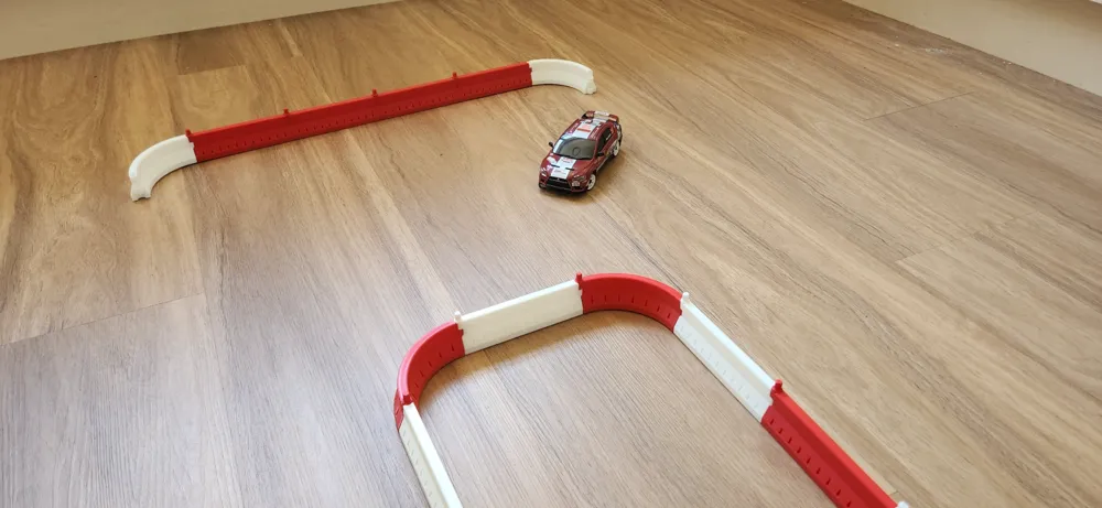 Car Barriers, Mini Z, Model Race Track -Updated by NBSTed MakerWorld ...