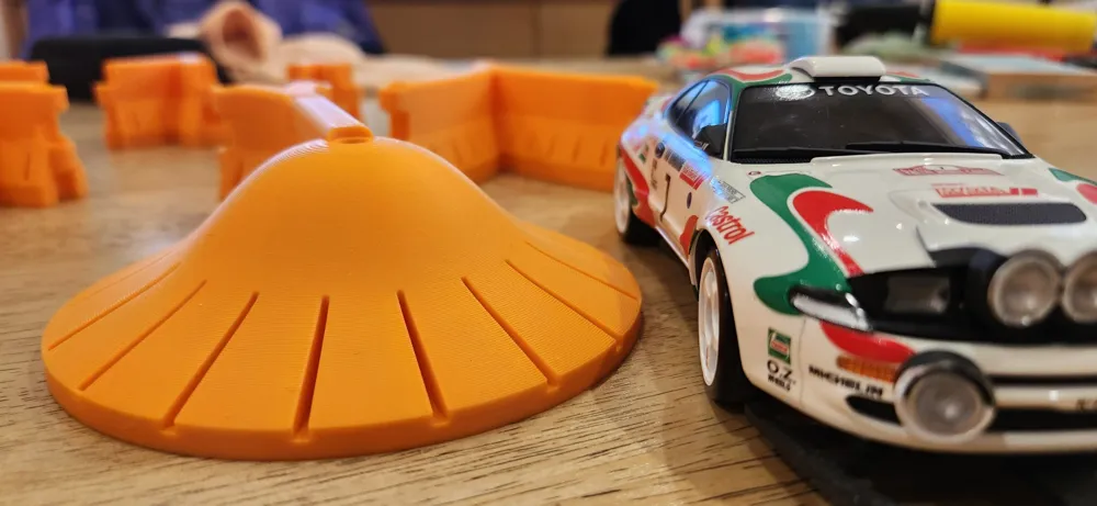 Car Barriers, Mini Z, Model Race Track -Updated - Free 3D Print Model ...