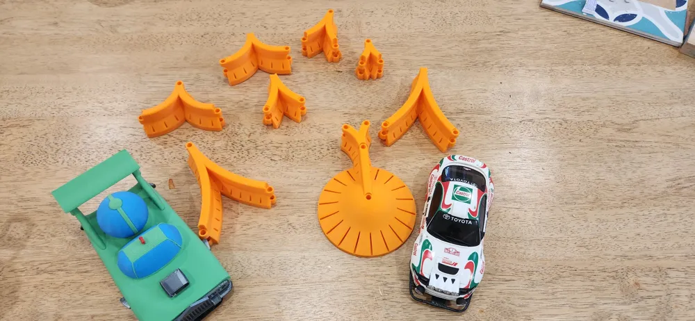 Car Barriers, Mini Z, Model Race Track -Updated - Free 3D Print Model ...