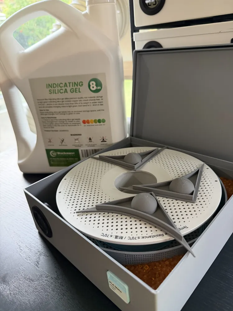 Caja secadora de filamento apilable – Almacenamiento del tamaño de un estante por Troepster ...