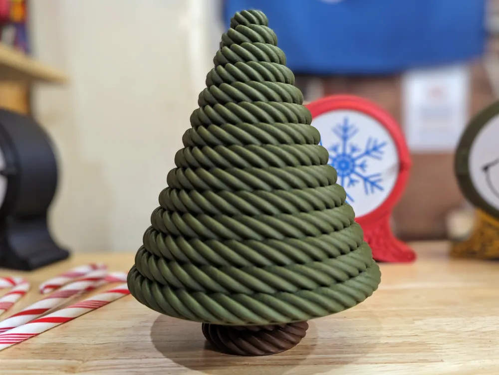 Rope Christmas Tree by JamesThePrinter - MakerWorld