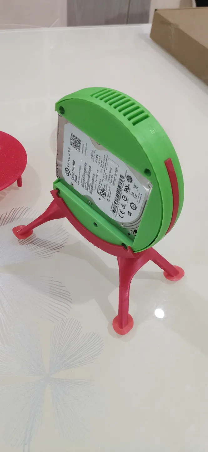 Cat disk NAS modified case by Grayson - MakerWorld