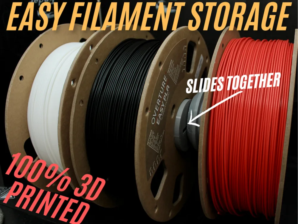 Modular Spool Storage by FasterTurtle - MakerWorld