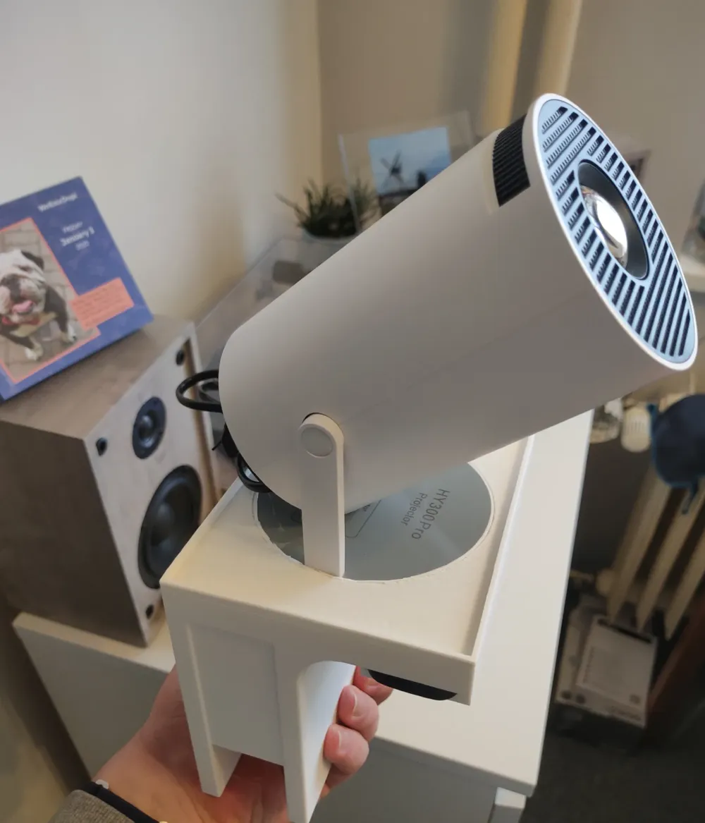 hy300 projector holder Remixed by Lasaully MakerWorld: Download Free 3D ...