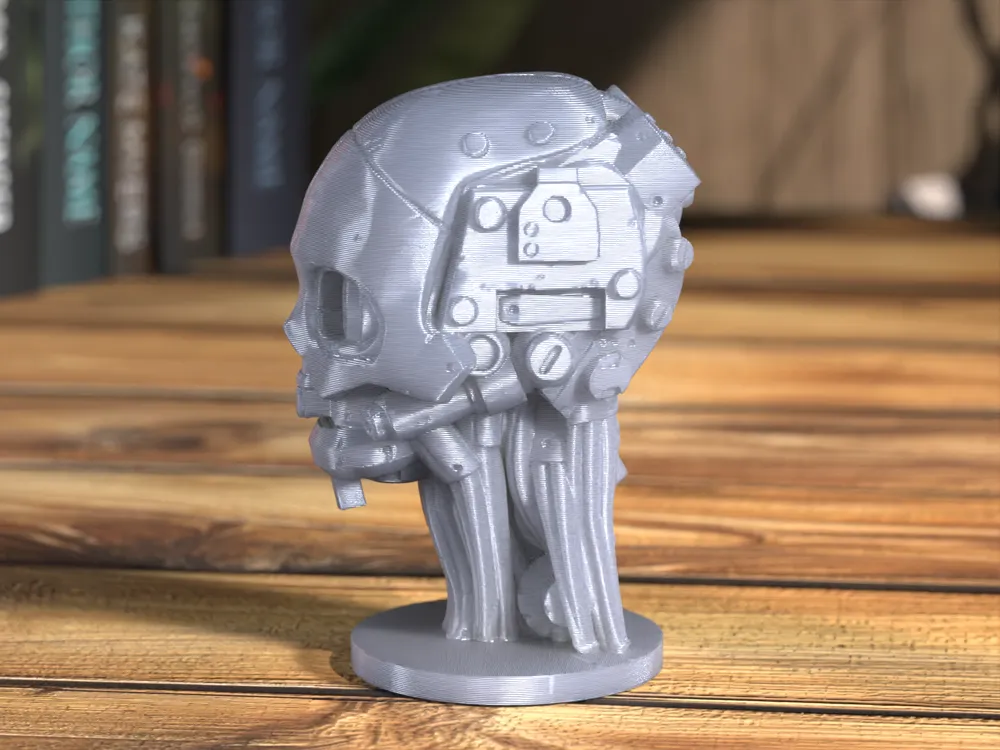 Automaton Head - Hell Divers 2 by TanishqPlays - MakerWorld