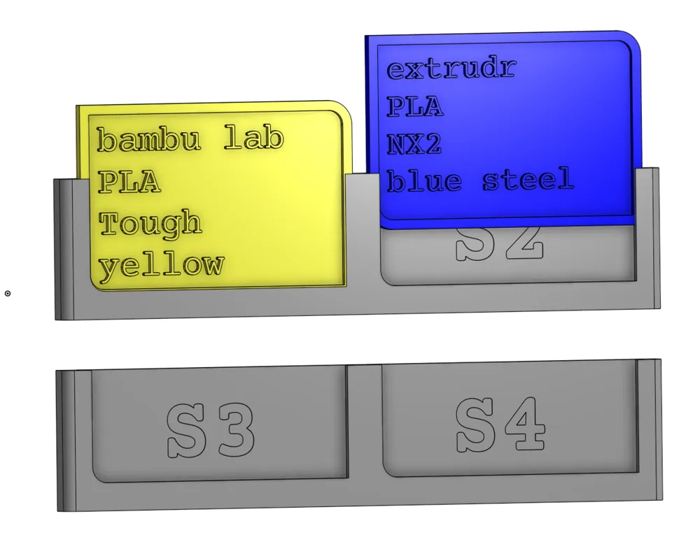AMS Filament Sample Cards by maCyo42 - MakerWorld