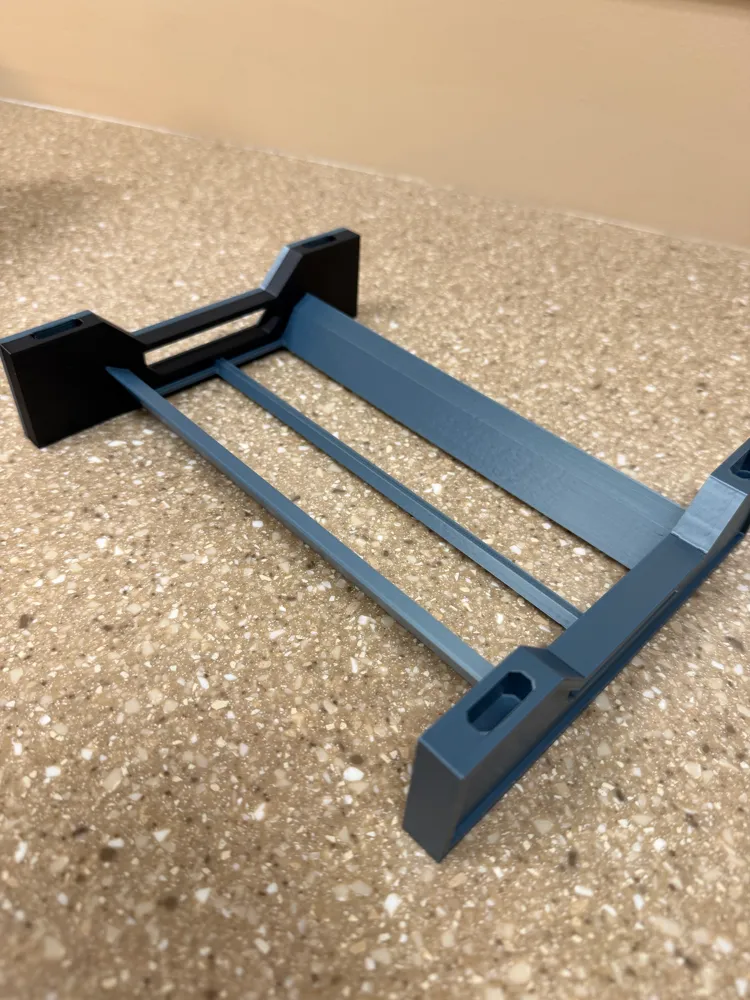 Modular Filament Spool Holder/Rack Fully Printable - Free 3D Print ...