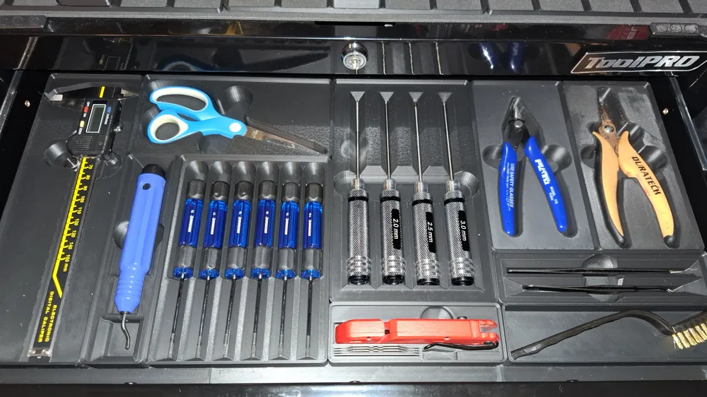 Gridfinity Hex Screwdriver Holder - Free 3D Print Model - MakerWorld